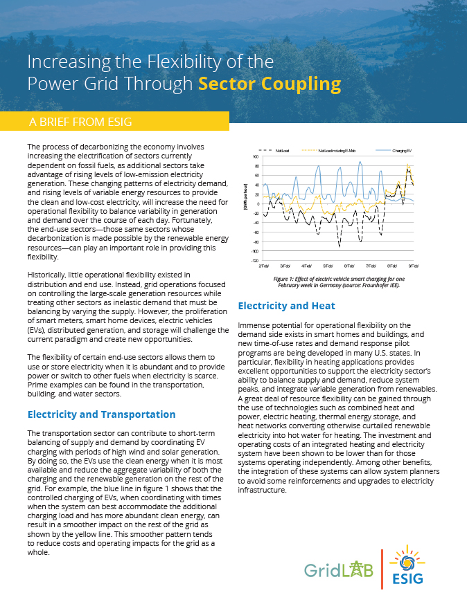 Sector Coupling - ESIG