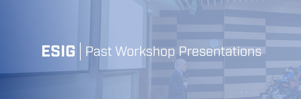 past-workshop-banner - ESIG