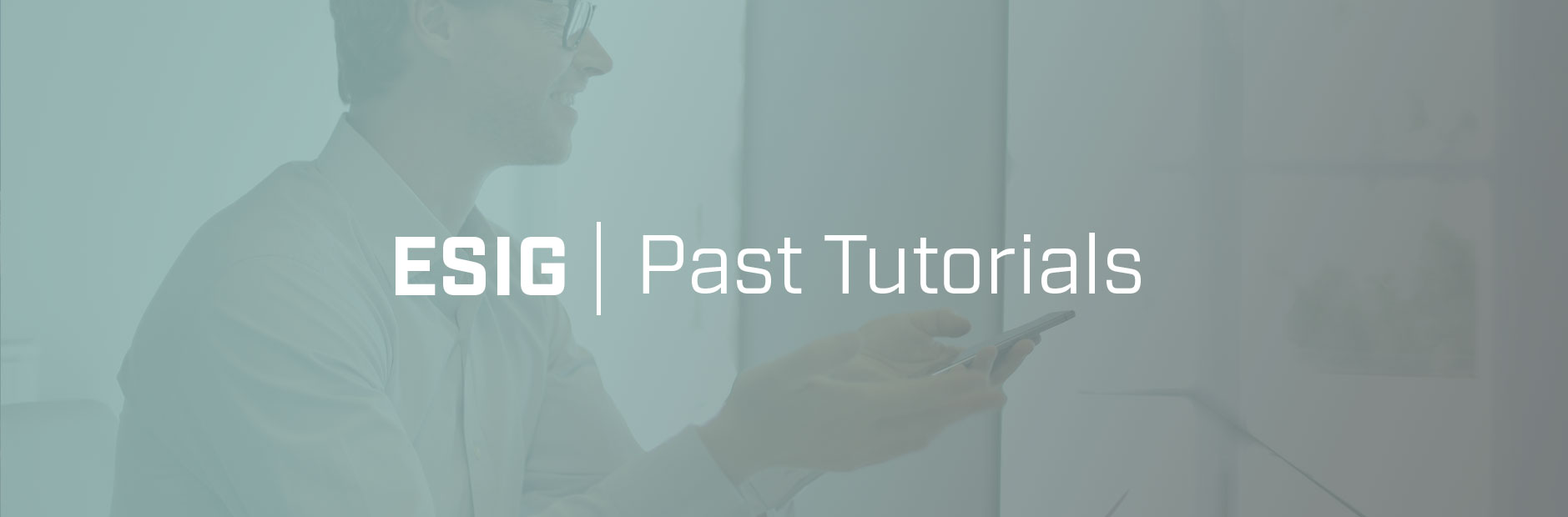 tutorial-banner - ESIG
