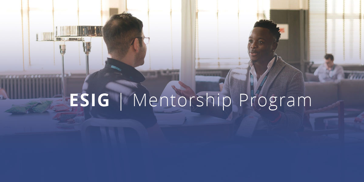 mentorship-banner - ESIG