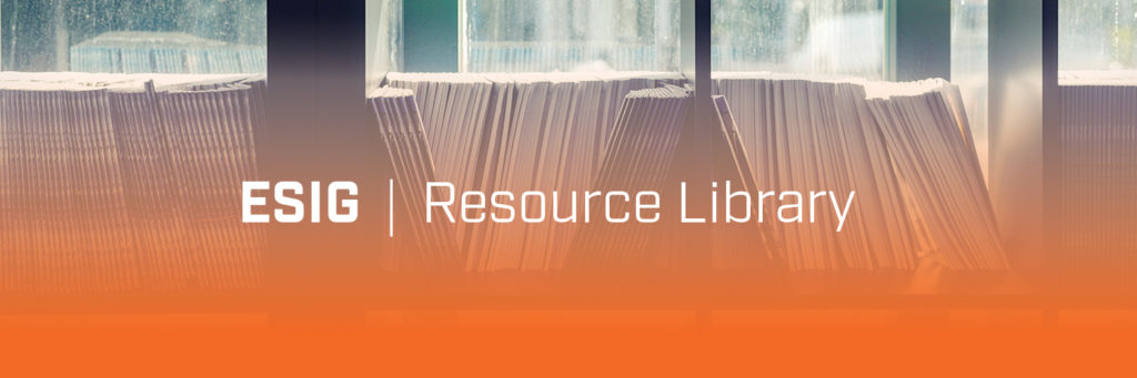 resource-library-banner - ESIG