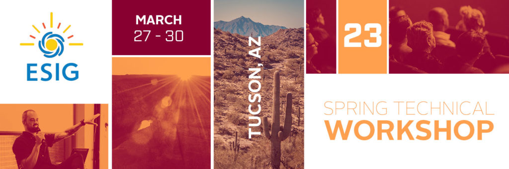2023 Spring Technical Workshop - ESIG