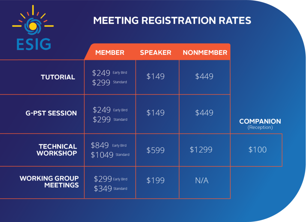 2023 Spring Technical Workshop - ESIG