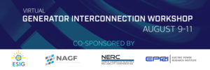 Joint Generator Interconnection Workshop (Virtual) - ESIG