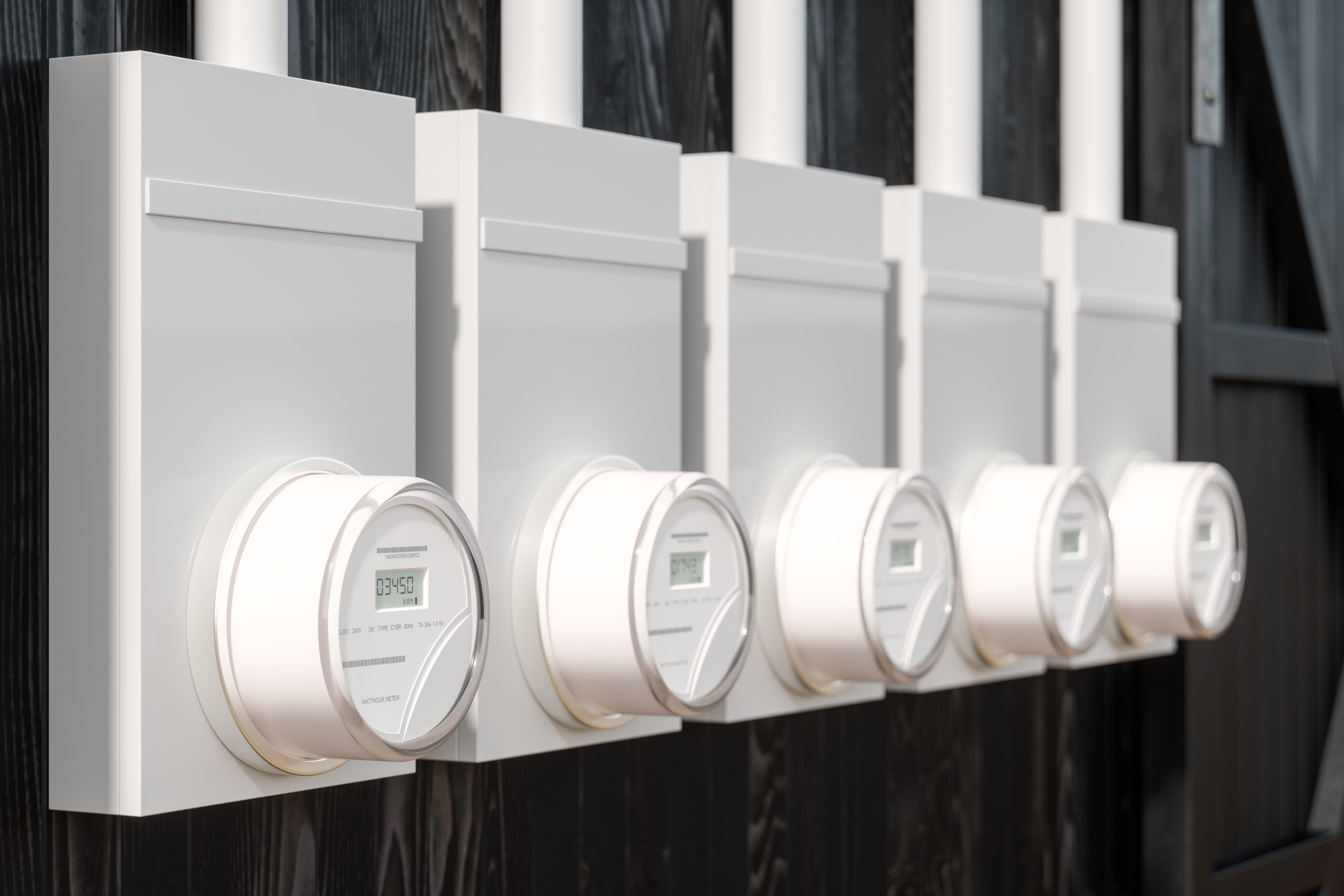 Outside Electric Meters On Home - ESIG