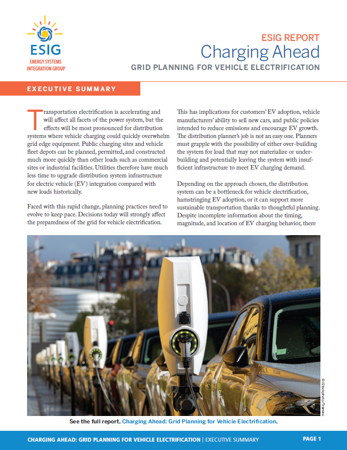 EV Summary Title - ESIG