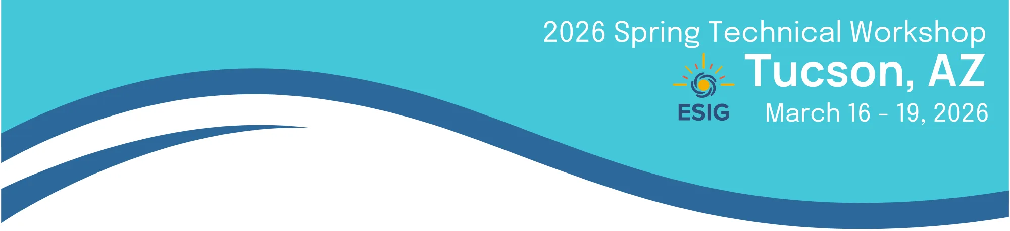 2026 Spring Technical Workshop Agenda | ESIG