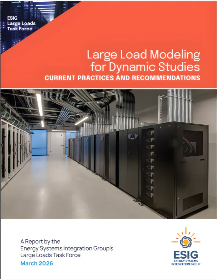 Large Load Modeling for Dynamic Studies: Current Practices and ...